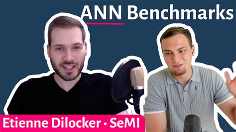 ann benchmarks with etienne dilocker — weaviate podcast 16 by connor shorten medium