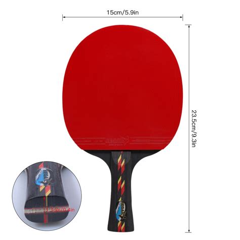 Ping Pong Paddle Table Tennis Racket Long Handle P Grandado