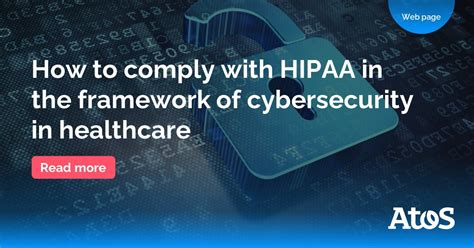 How To Comply With Hipaa In The Framework Of Cybersecurity In