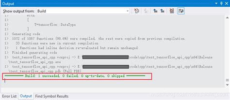 Win10 Bazel 0200 Tensorflow 1131 编译tensorflow Gpu版本的c库 Csdn博客