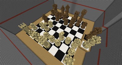 Playable Chess In Minecraft Minecraft Map