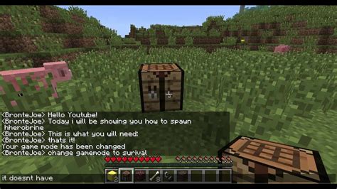 How To Spawn Herobrine YouTube