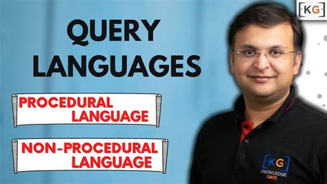 61 Query Language Procedural Vs Non Procedural In Dbms Youtube