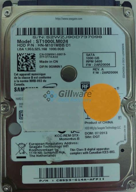 Hard Disk Failure Recovery Case Study Deleted And Dropped Gillware