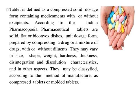 Tablet Formulation Ppt