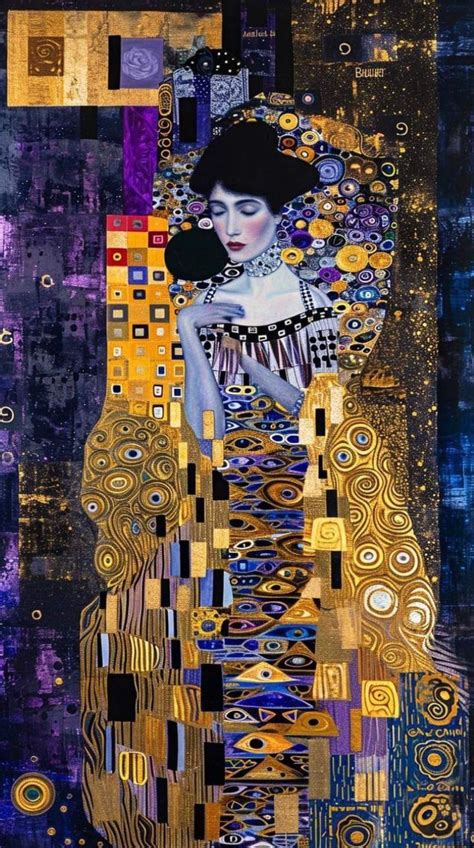 Jugendstil Malerei Galaxie Kunst Berühmte Kunstwerke Malen