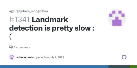 Landmark Detection Is Pretty Slow · Issue 1341 · Ageitgey Face