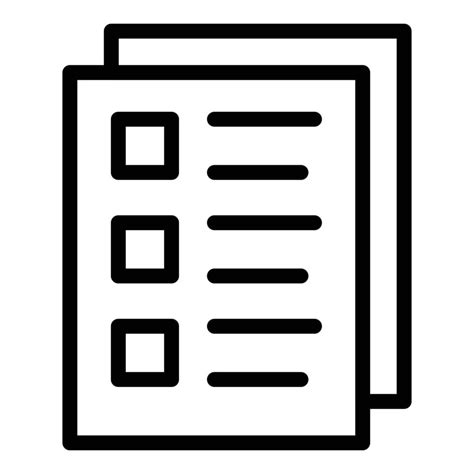 Online Paper Icon Outline Vector Digital People 15099534 Vector Art At Vecteezy