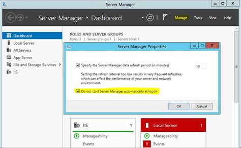 Windows Server 2012 Disable Server Manager At Startup ~ The Sysadmin Himself