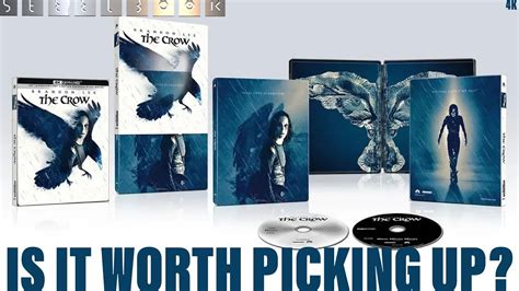 The Crow 30th Anniversary 4k Steelbook Unboxing And Review Fyp