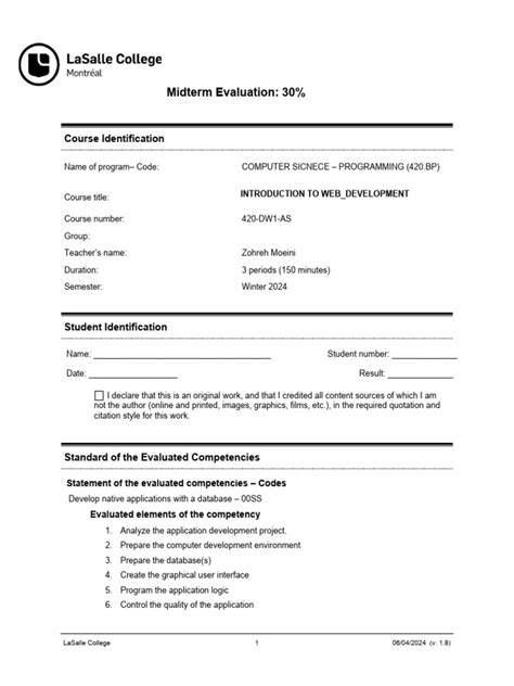 Midterm420 Dw1 Aswinter2024 Pdf Word Press Application Software
