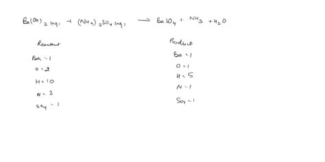 Solved Chemistry Help Write A Balanced Chemical Equation Based On The Following Description