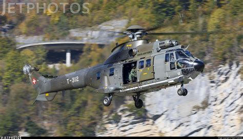 T-312 | Aérospatiale AS 332M1 Super Puma | Switzerland - Air Force ...