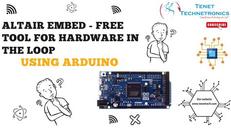 Altair Embed Free Tool For Hardware In Loop Using Arduino Arduino Tenet Technetronics