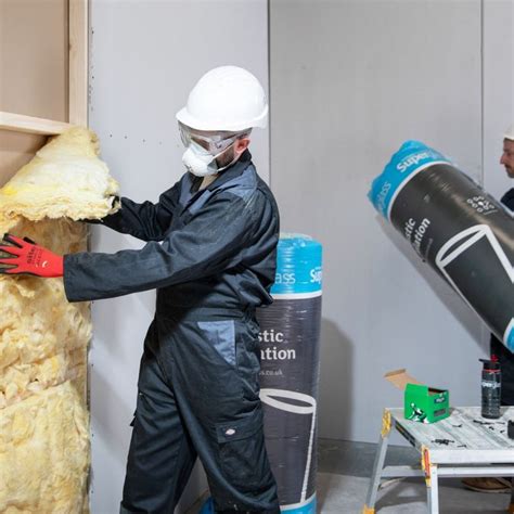 Superglass Acoustic Roll 12 100mm 114m2 Pack Insulation Superstore®