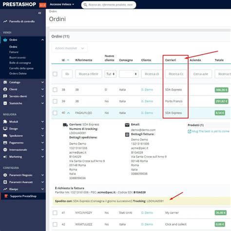 Prestashop Module View And Filter And Search Orders By Shipping Mode In Back End
