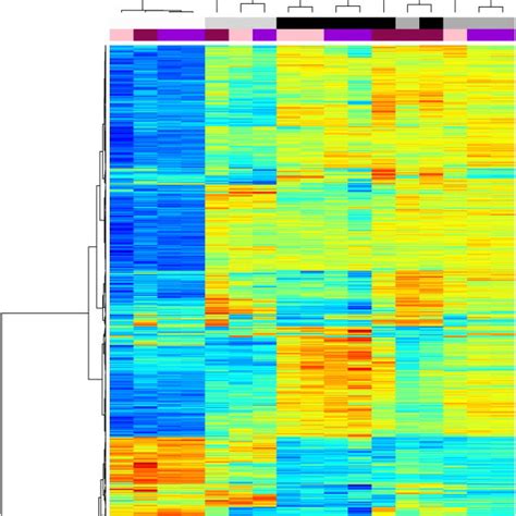 Unsupervised Hierarchical Clustering Of Human Ht 12v4 Normalized