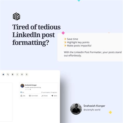 Snehasish Konger On Linkedin Linkedin Post Content Writing