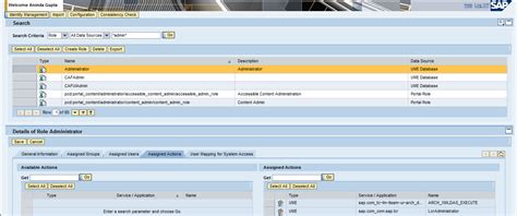 Ume Roles Sap Security Pages