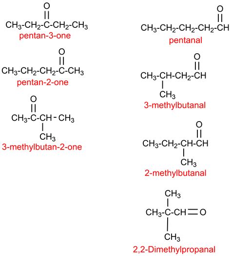[solved] Draw And Name All Of The Structural Isomers Of A Ketone With Five Course Hero