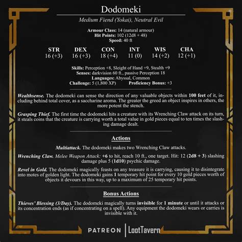 Pin De Final Fantasia En Dnd Yokai Fichas