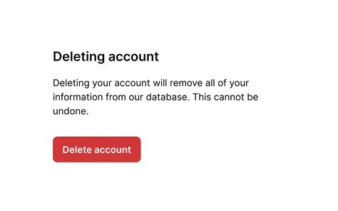 Deleting Account Lesson Uxcel