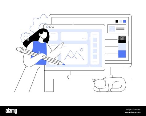 Interface Design Abstract Concept Vector Illustration Stock Vector Image And Art Alamy