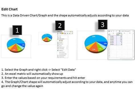 0514 colored pie chart for result data driven analysis powerpoint