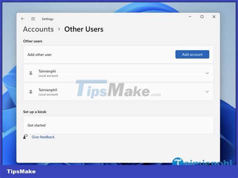 How To Create A New Windows 11 User Quickly And Simply TipsMake