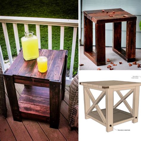 Rustic End Tables That You Can DIY By Yourself