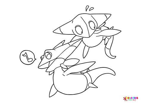 Dreepy Coloring Pages Free Printable Pdf Online Coloring