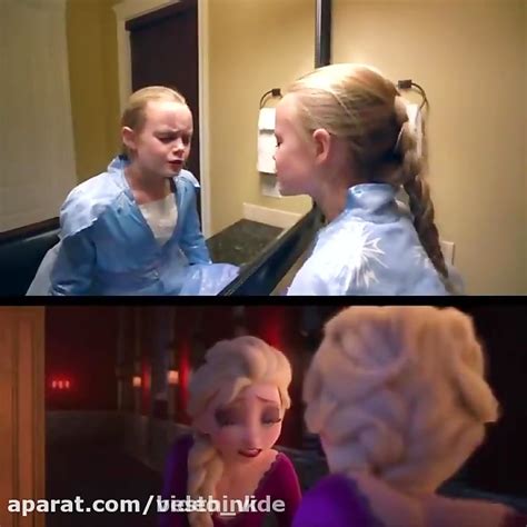 السا آنا و فروزن دی دنیای واقعی چه شکلی میشوندکارتون السا آنا و فروزن