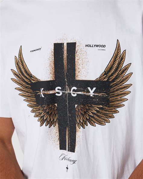 Kiss Chacey Torre Heavy Relaxed Tee Optical White Surfstitch
