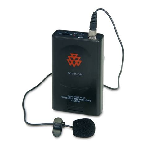 Polycom Wireless Lapel Microphone System For Soundstation 2 And Vtx 1000