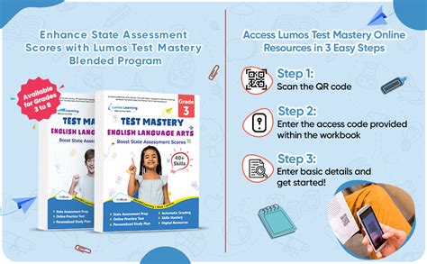 Test Mastery Tedbook By Lumos Learning 7th Grade English Language Arts State Ela Test Prep