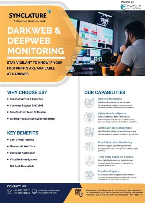 Dark Web Monitoring In Mumbai Synclature Consultancy Private Limited ID
