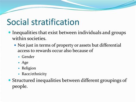 Social Stratification Slavery Caste Estate And Class Ppt Download