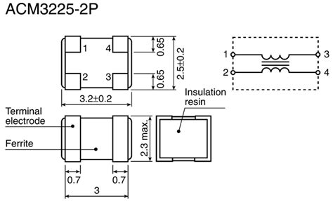 ACM P T TDK TDK ACM Wire Wound SMD Inductor With A Ferrite Core Wire Wound