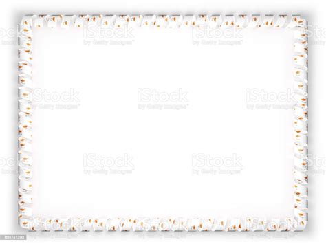 프레임과 키프로스 플래그로 리본 테두리 3 차원 일러스트 레이 션 공란에 대한 스톡 사진 및 기타 이미지 공란 교육 디자인 Istock