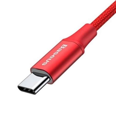 Tudo Sobre Cabo Baseus Nylon Tipo C Turbo Fast Charge Com Led Metros