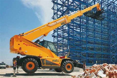 Jlg Partners With Dieci On Rotary Telehandlers Construction Equipment