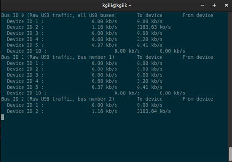 Monitor Usb Bandwidth • Linux Tips