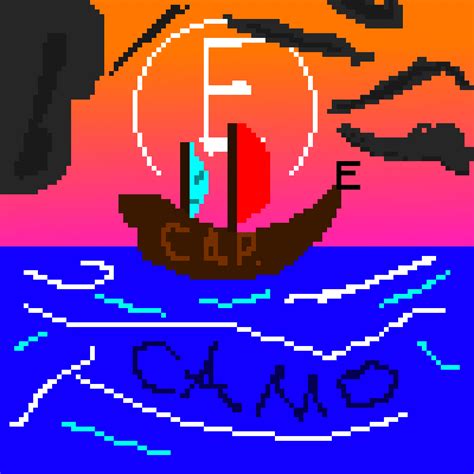Pixilart Captain Camo Pfp By Camoduck