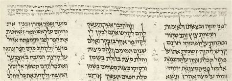 Codex Sassoon Circa 900 Land Of Israel Or Syria Codex Sassoon