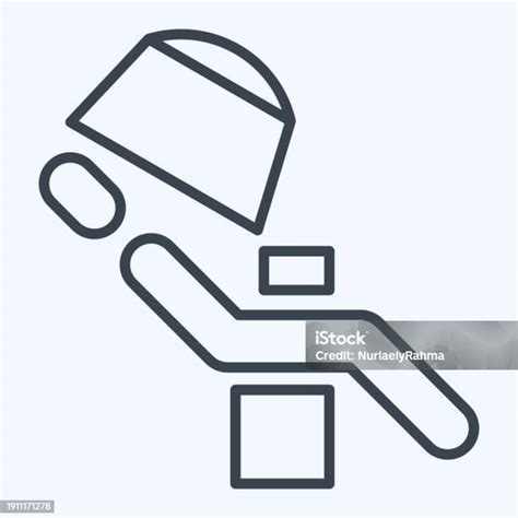 아이콘 치과 치과 Symbolline 스타일과 관련이 있습니다 심플한 디자인 편집 가능 간단한 일러스트레이션 건강 진단에 대한 스톡 벡터 아트 및 기타 이미지 Istock