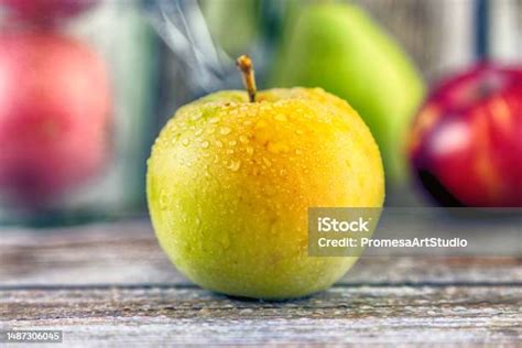 유기농법에서 나온 신선하고 진짜 사과 나무 배경에 생태학적 수확 0명에 대한 스톡 사진 및 기타 이미지 0명 가을 건강한 생활방식 Istock