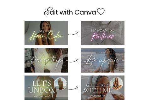 Youtube Thumbnails Canva Template Youtube Brand Kit Youtube Banner Pink Youtube Banner Canva