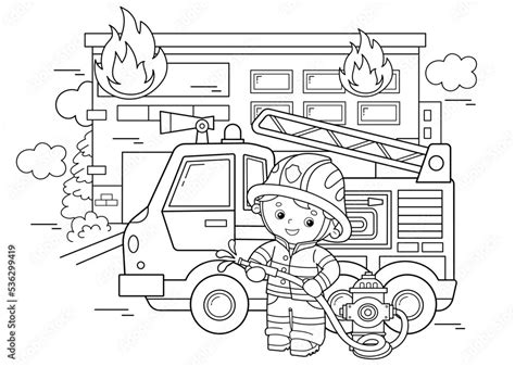 Fireman Coloring Pages