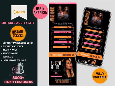 Acuity Scheduling Template Acuity Scheduling Template Design Acuity Website Hairstylist