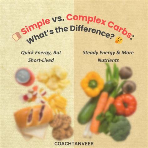 🍞 Simple Vs Complex Carbs Whats The Difference 🤔 In 2025 Complex Carbs Healthy Carbs